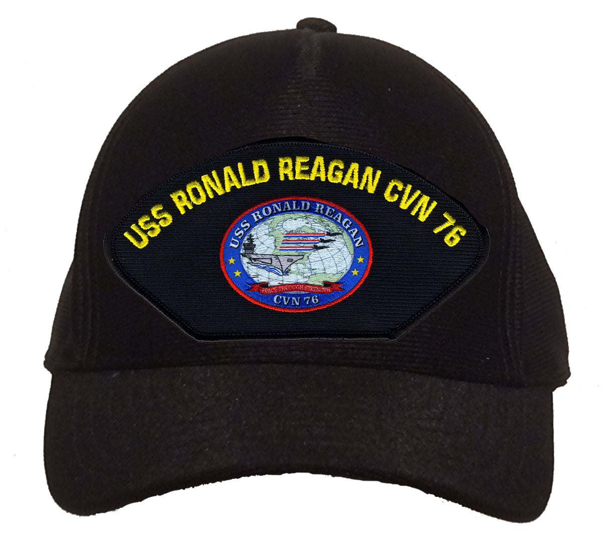 USS Ronald Reagan CVN 76 Crest Cap – US Navy Coins