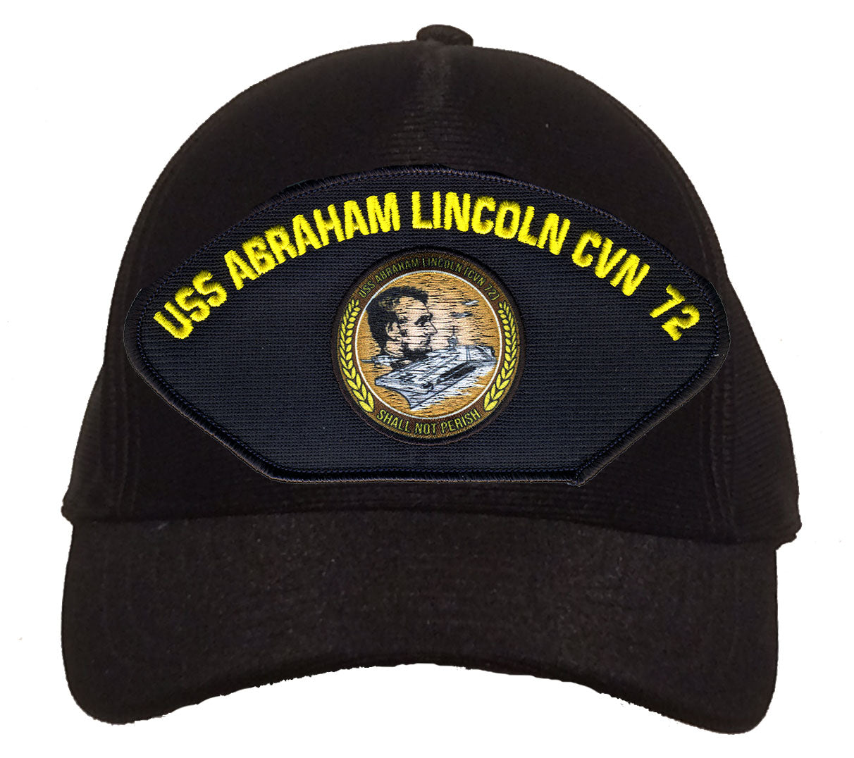 USS Abraham Lincoln CVN 72 Crest Cap – US Navy Coins